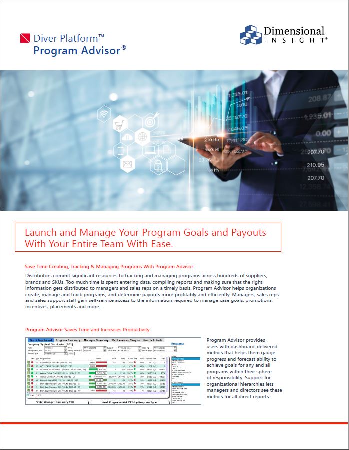 Program Advisor - Dimensional Insight Beverage